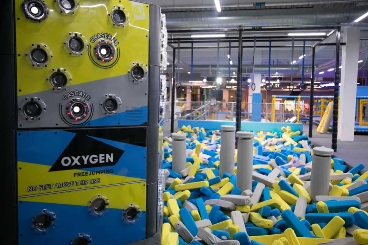 Freejumping Amenities at The O2 | Oxygen Activeplay